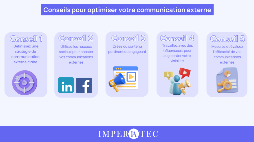 5 astuces pour améliorer votre communication externe